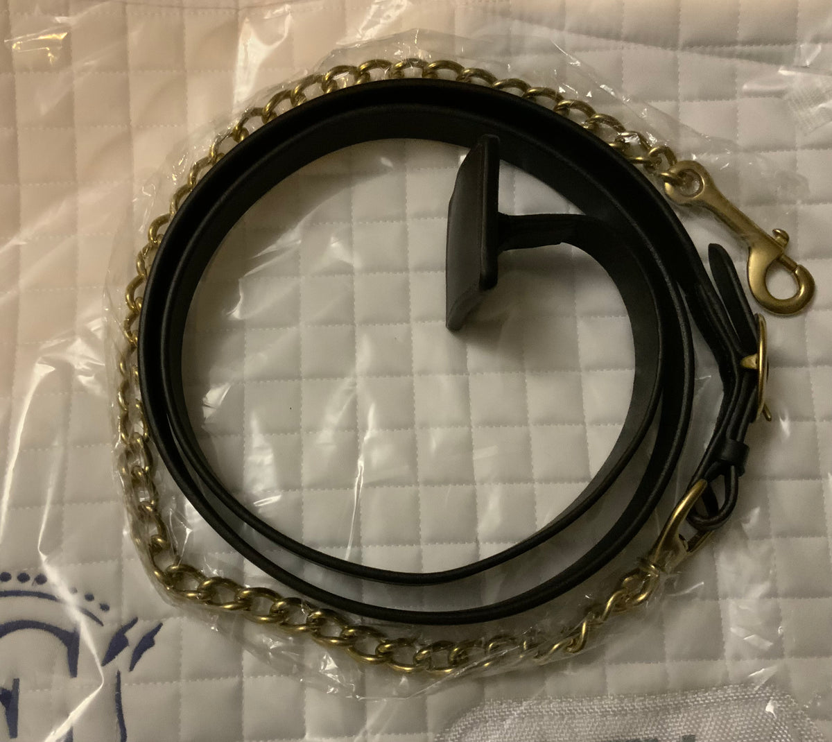 Leather Lead Chain – CC Equestrian