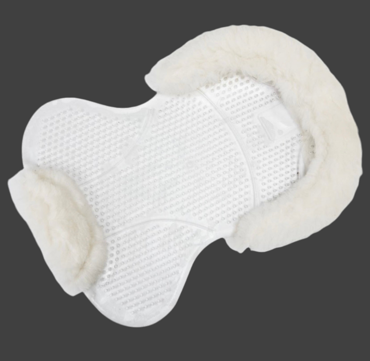 Gel Saddle Pad with Sheepskin ( Norton ) – CC Equestrian